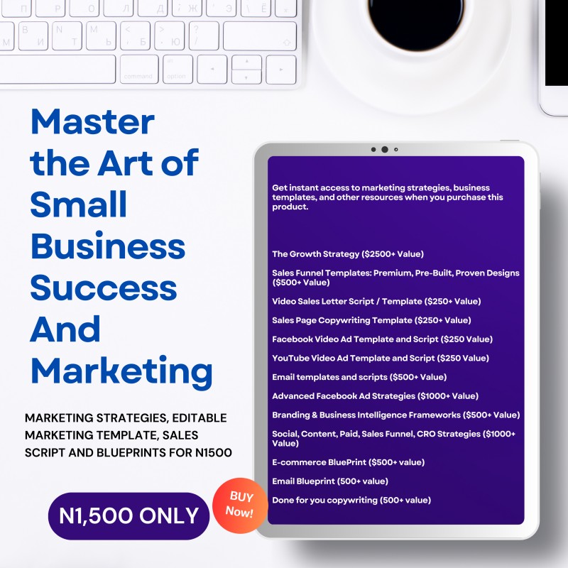 Buy MARKETING STRATEGIES, EDITABLE MARKETING TEMPLATE, SALES SCRIPT AND ...