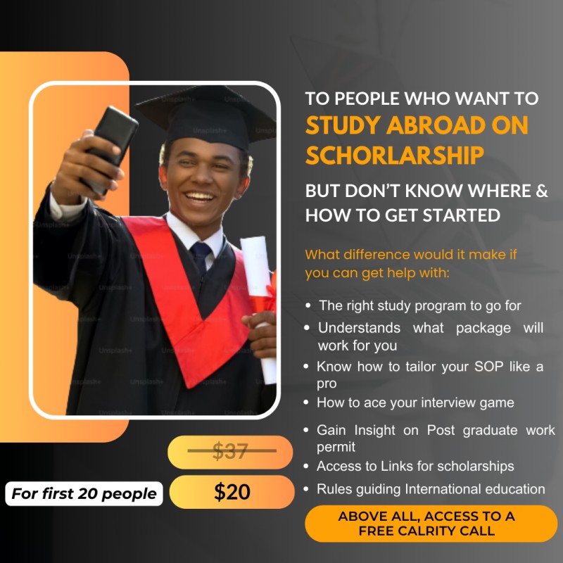 Subscribe Abroad Scholarship Club by AwareHeart Counseling on Selar