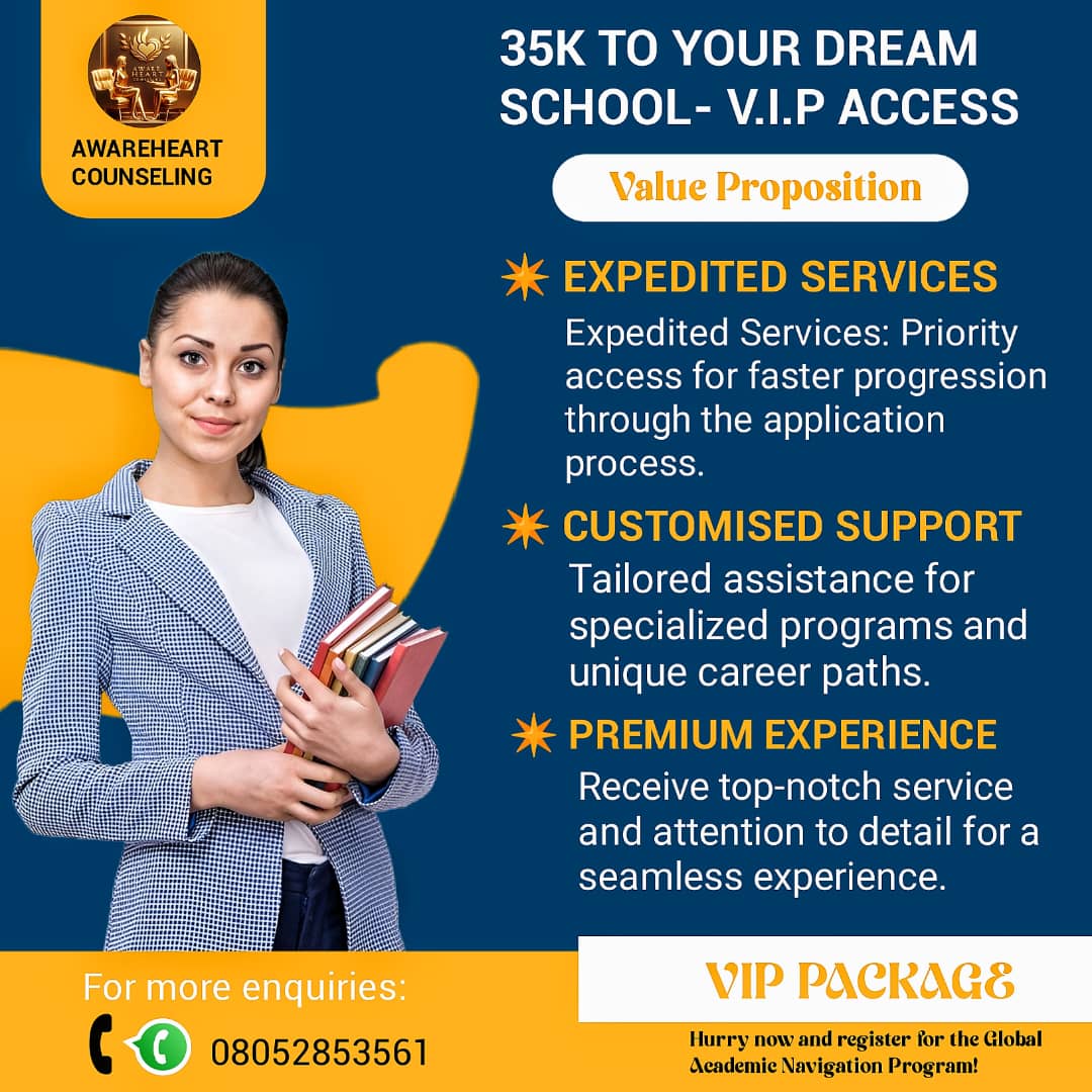 Buy V.I.P. Package by AwareHeart Counseling on Selar