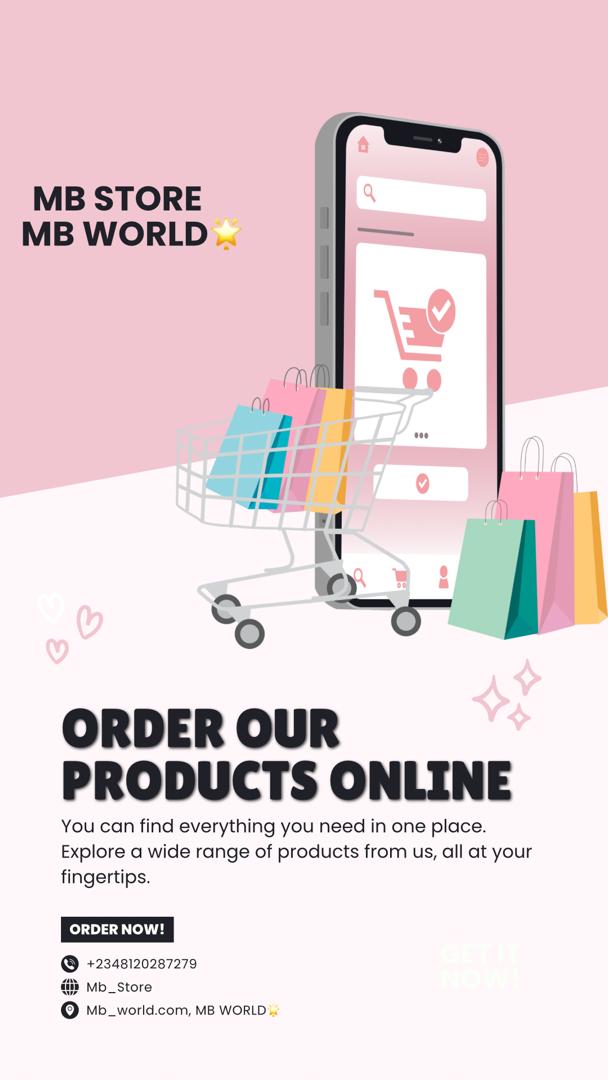 Get MB store by MB WORLD ONLINE STORE on Selar
