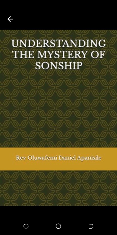Buy Understanding the mystery of sonship by Apanisile Oluwafemi on Selar