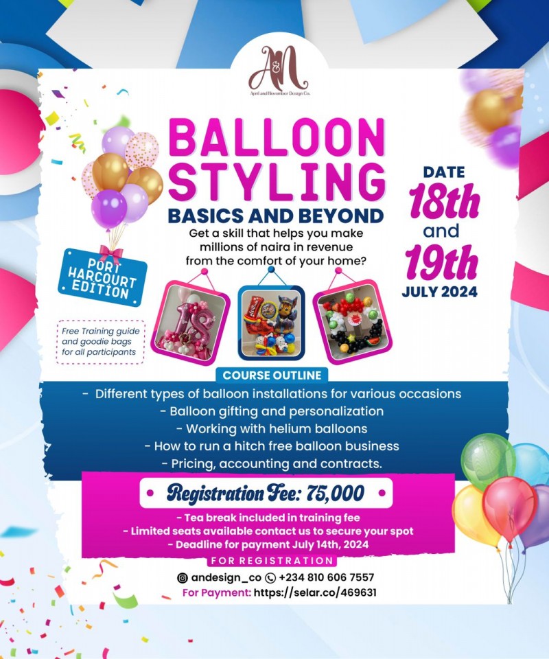 Buy Balloon Styling Basics and Beyond - A Physical Balloon Training in ...