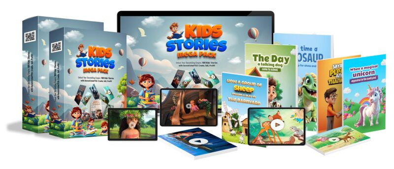 Buy Kids Stories Mega Pack by Home Of Success Digital Products. on Selar