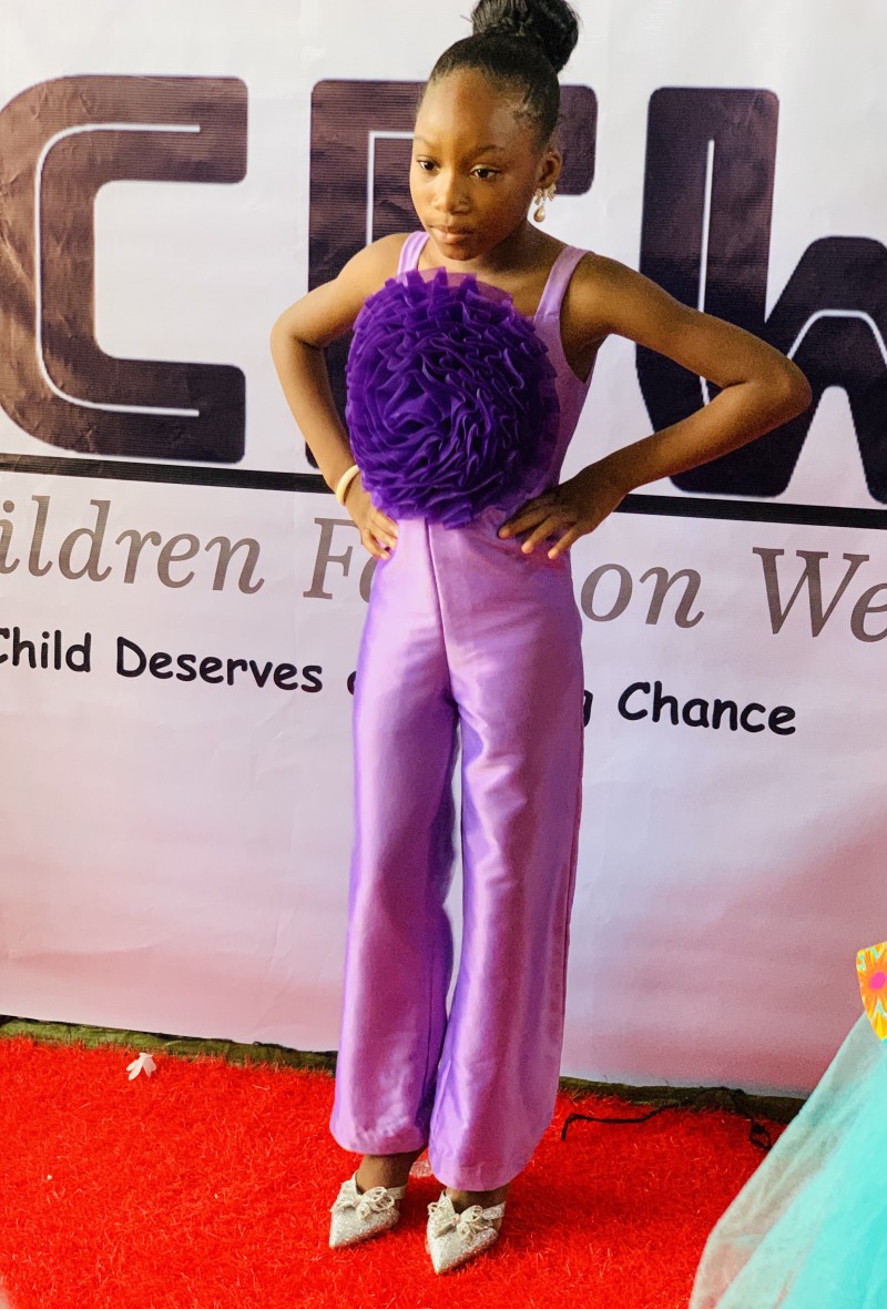 Buy Rose Jumpsuit by Classicmade Couture on Selar