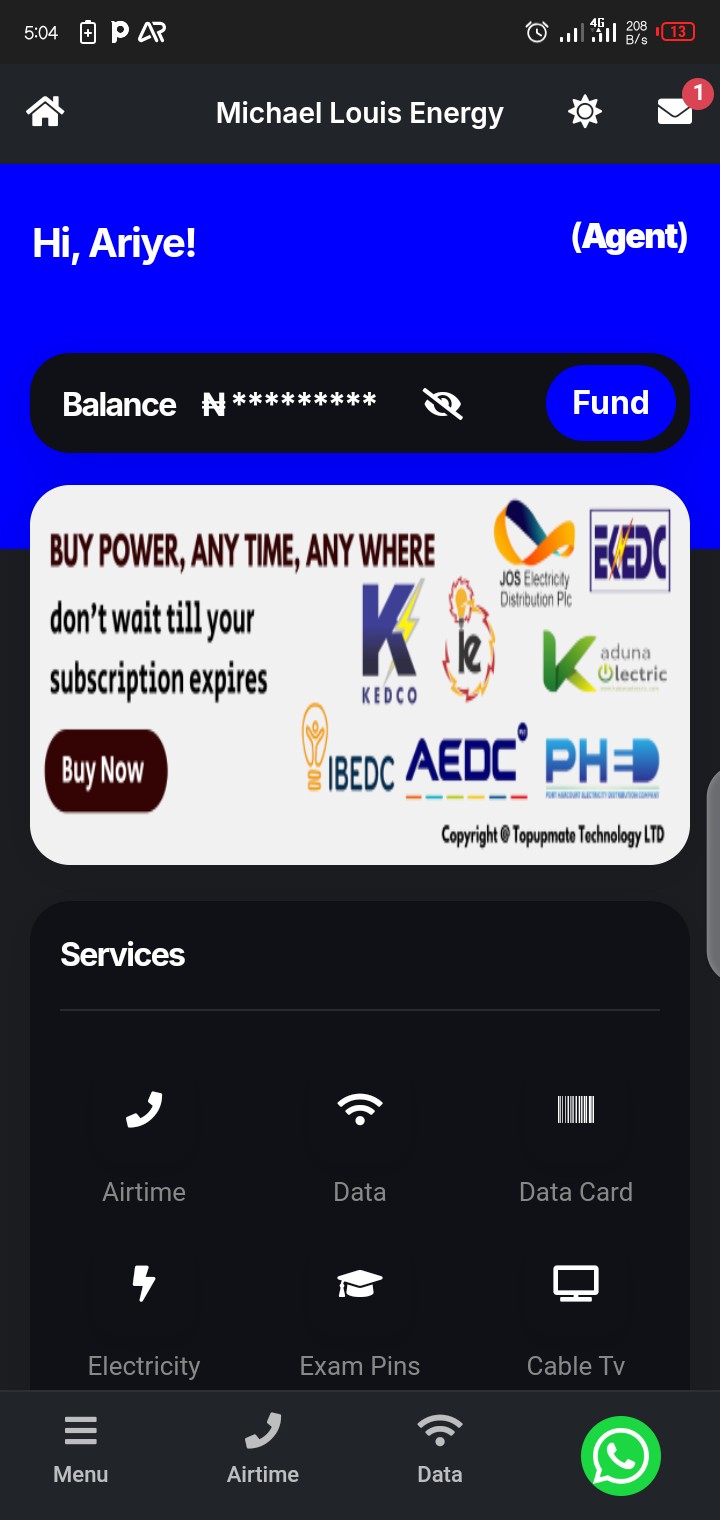 Buy VTU script by Timztech on Selar