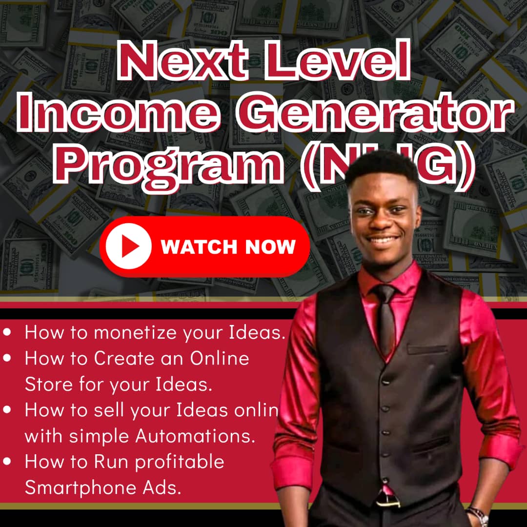 Buy Next Level Income Generator (NLIG) Program by Akinmoju Folayemi on Selar
