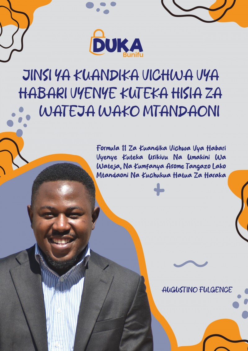 Buy Jinsi Ya Kuandika Vichwa Vya Habari Vya Tangazo La Biashara ...