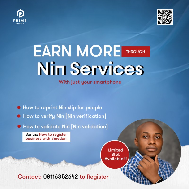Buy Earn more with NIN Services by Ayodeji Gabriel Tobiloba on Selar