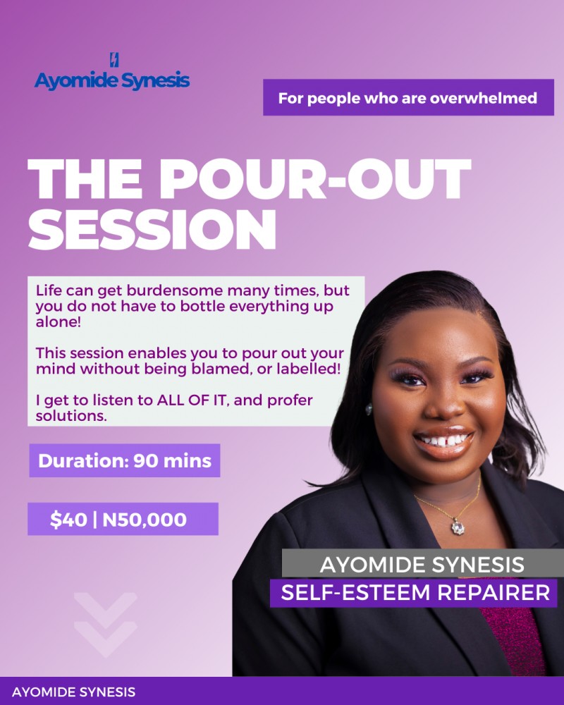 Buy The Pour-out Session by Thrive in Life on Selar