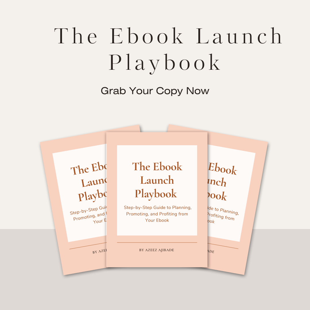 Buy The Ebook Launch Playbook by Azeez Ajibade on Selar