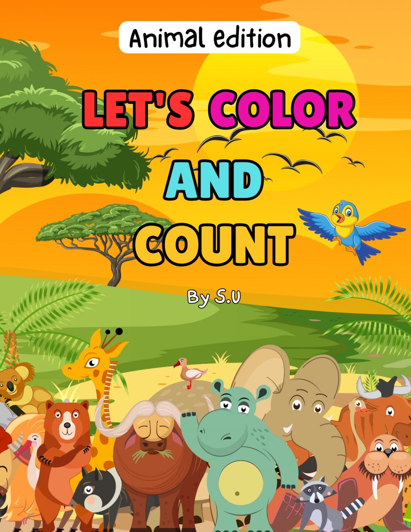 Buy Let's Color and Count- Ultimate Coloring and Activity book for Kids ...
