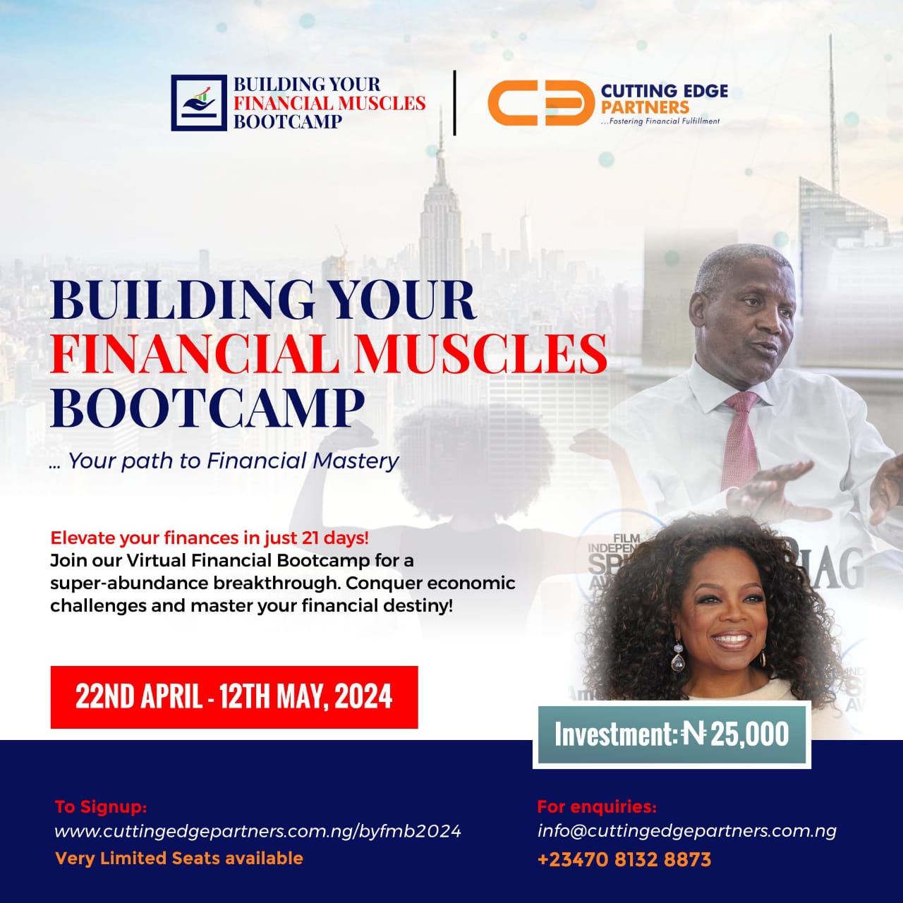 Buy BUILDING YOUR FINANCIAL MUSCLES BOOTCAMP by Benjamin Aduroja on Selar