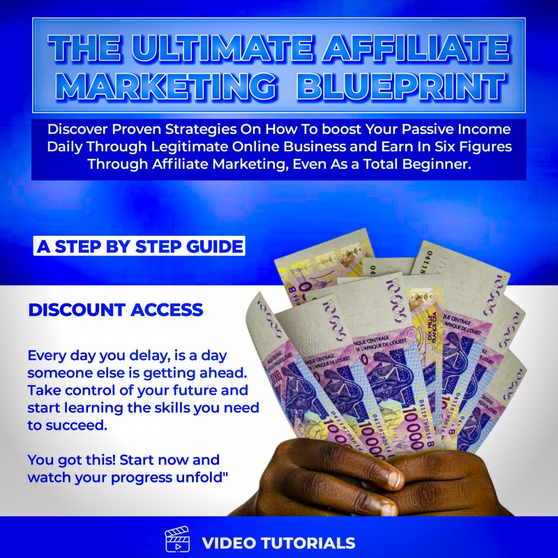 Buy THE ULTIMATE AFFILIATE MARKETING BLUEPRINT by BETA Graphix on Selar