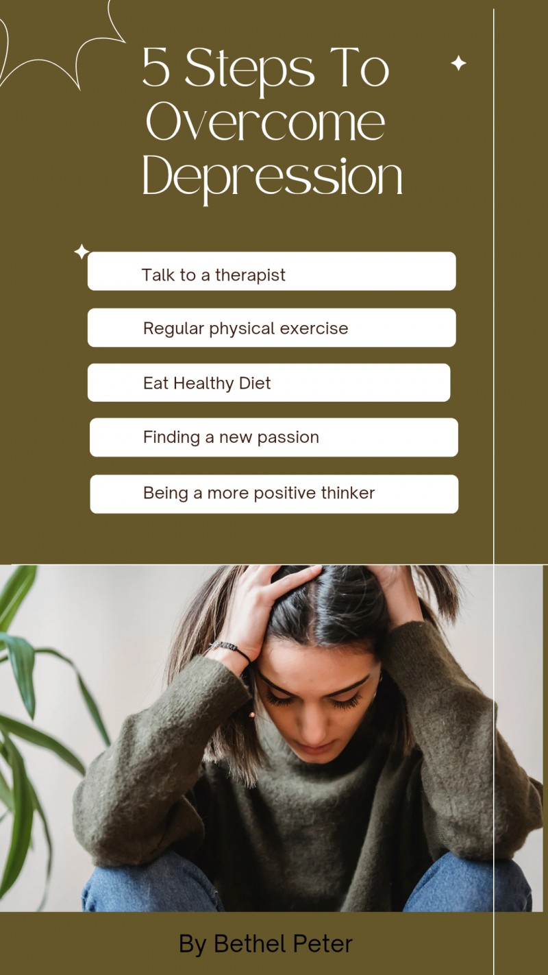 Buy Steps to break free from depression by Bethel Peter on Selar