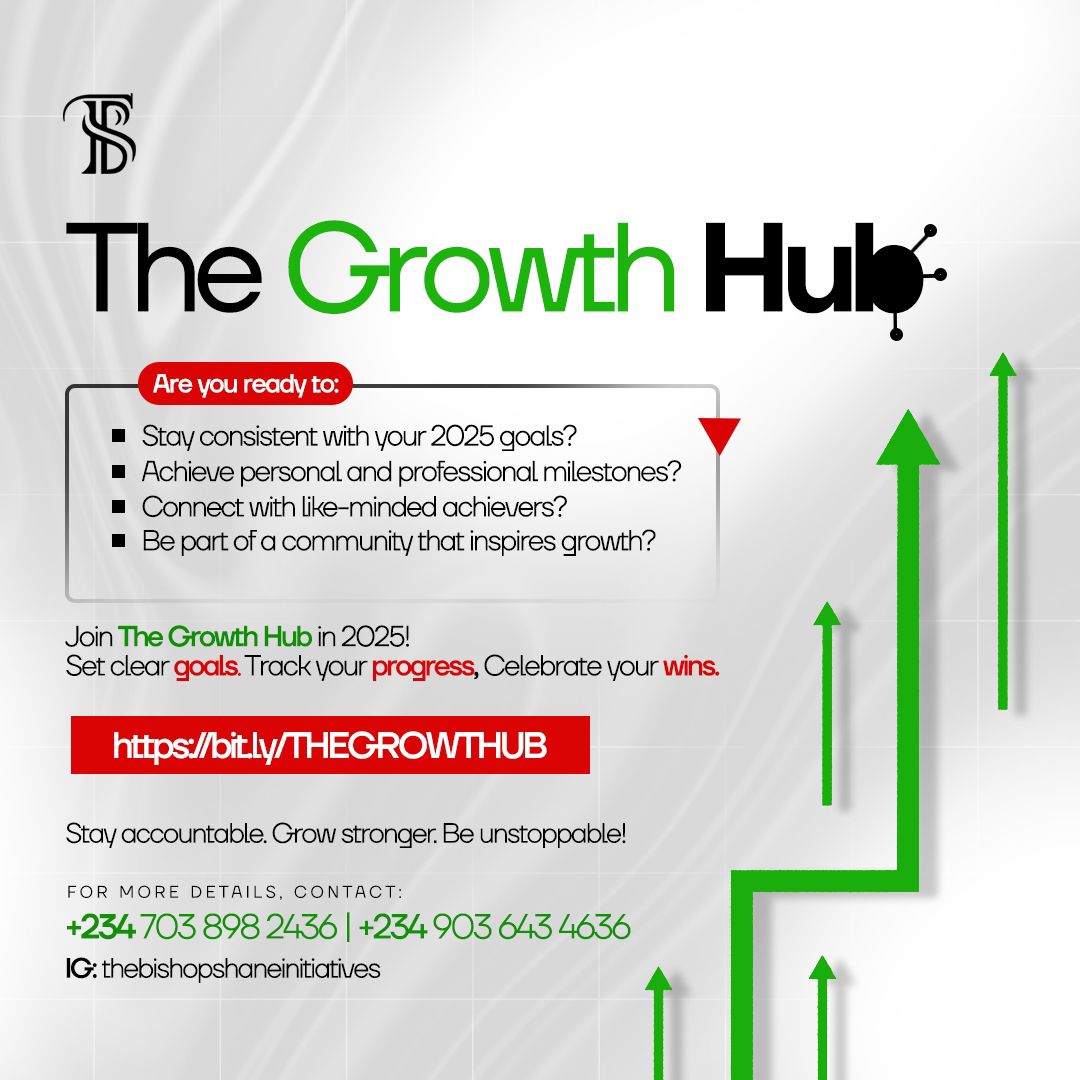Buy THE GROWTH HUB ACCOUNTABILITY PROGRAM by Bishop Shane on Selar