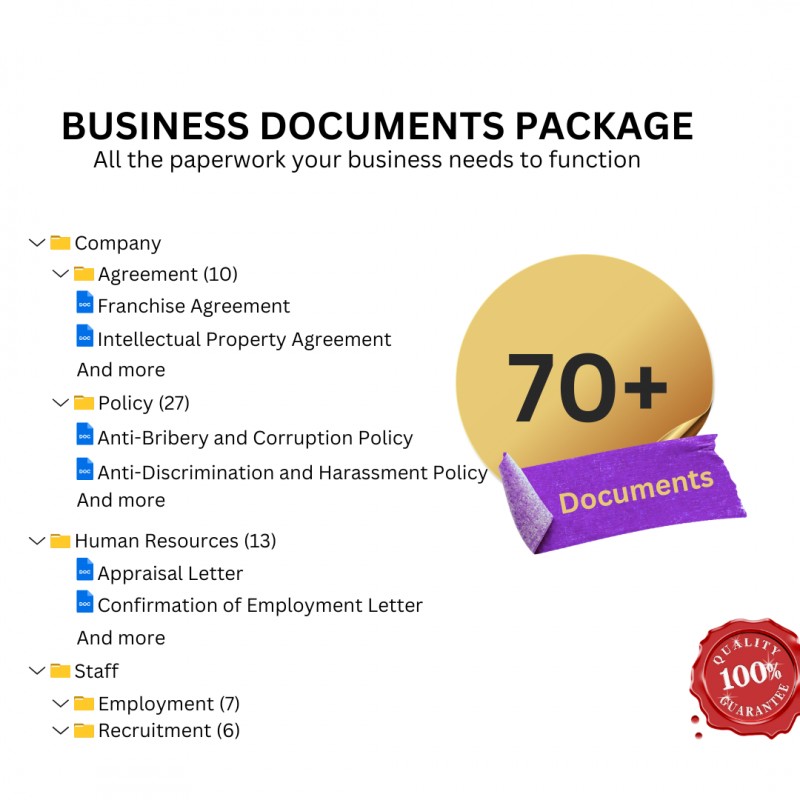 Buy Ultimate Business Document Toolkit by Biz Leads and Sells Hub on Selar