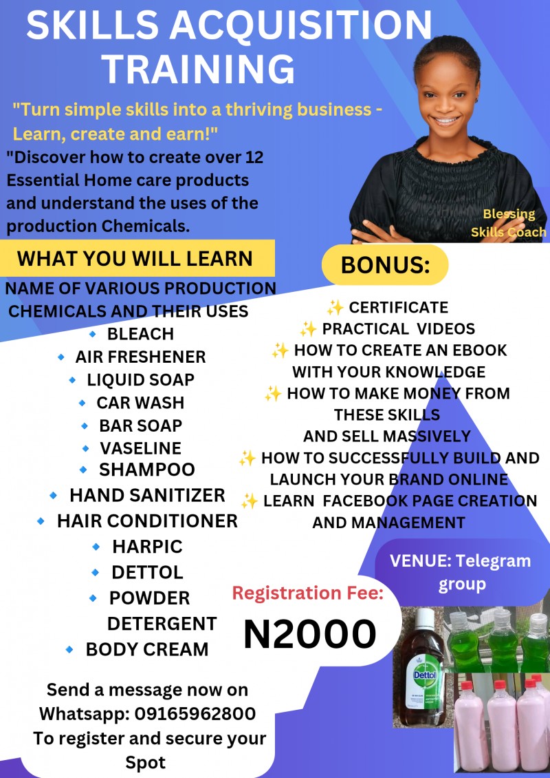 Buy Skills Acquisition Masterclass! by Blessing Chikamnele on Selar
