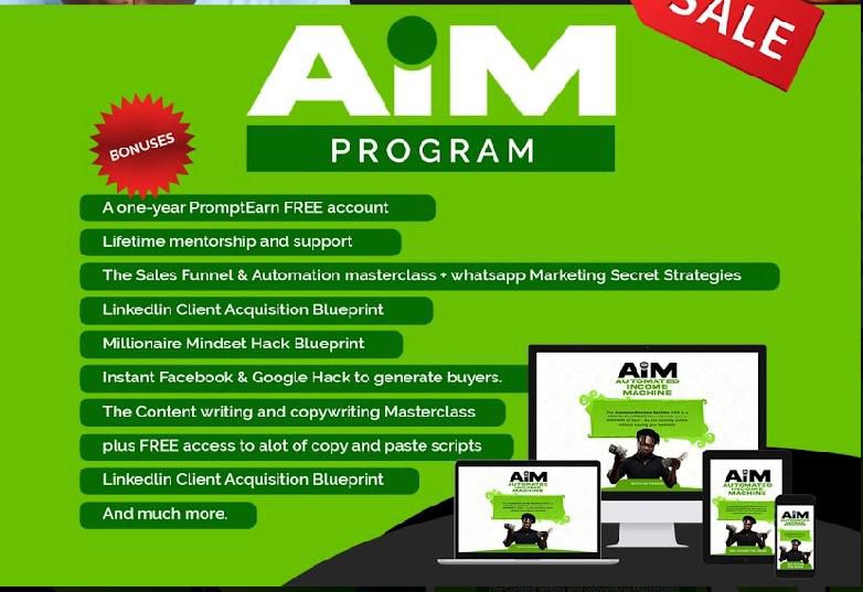 Buy AIM COURSE by Blessing Eberm Okpeh on Selar