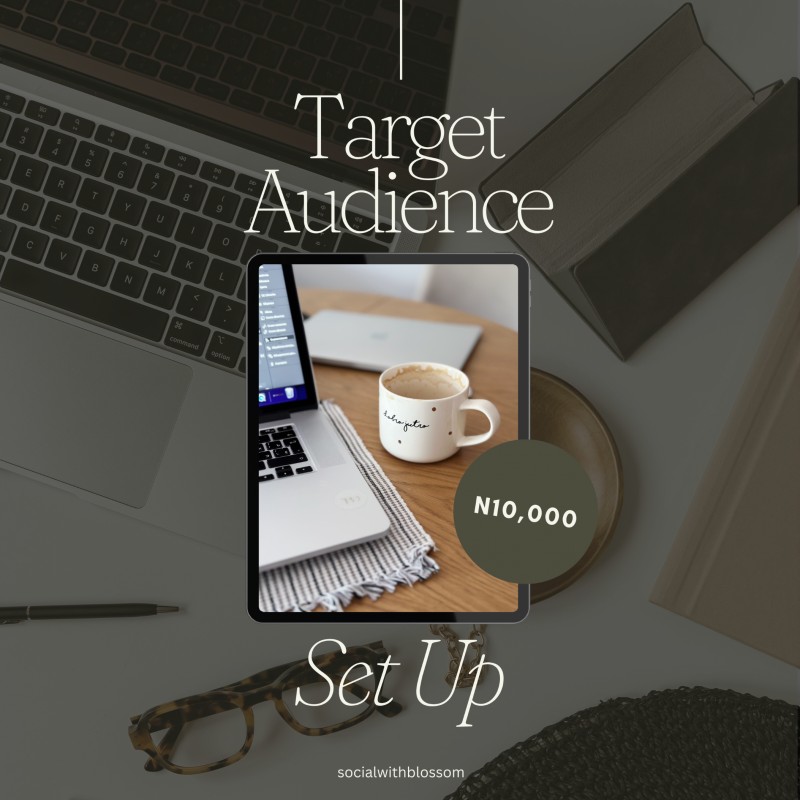 Buy Target Audience Set-up by Social With Blossom on Selar