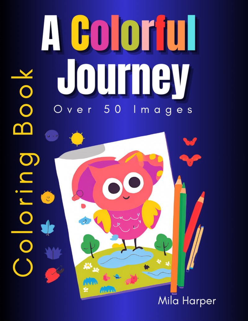 Buy A Colorful journey (Color Book for kids) by BOOKWISER on Selar