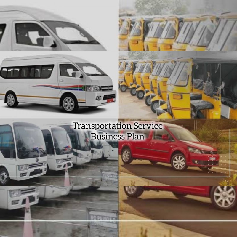 Buy Transportation Service Business Plan by Ideas2Wealth Online Shop on ...