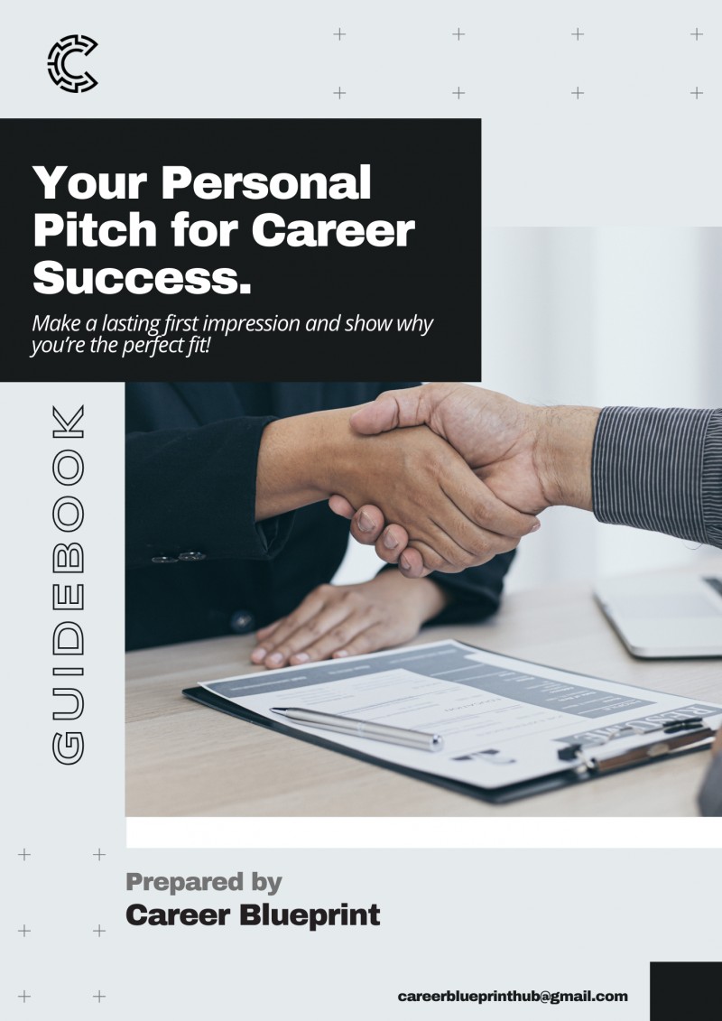 Buy Your Personal Pitch for Career Success. by Career Blueprint on Selar