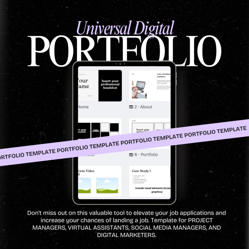 Buy Professional Portfolio Template by Career Unicorn on Selar