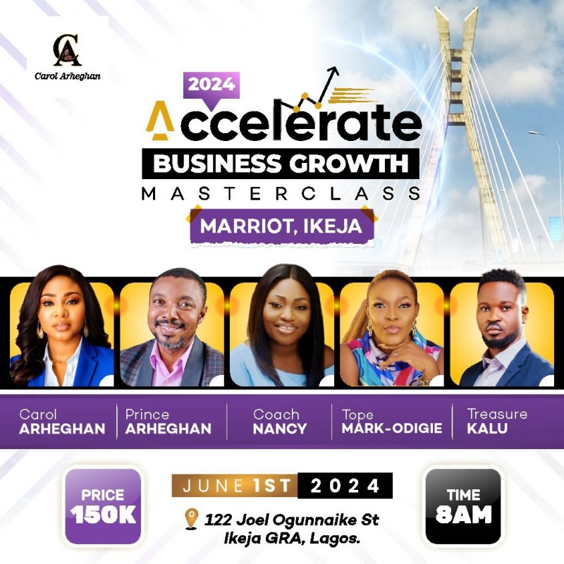 Buy Accelerate Business Growth Masterclass by Carol Arheghan on Selar