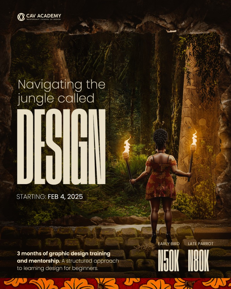 Buy Navigating the Jungle Called Design by CAV Digital on Selar