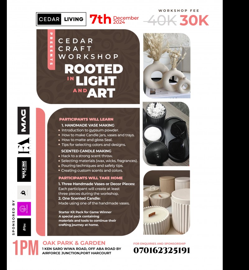 Buy Cedar Craft Workshop by Cedar Living on Selar