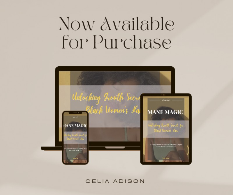 Buy MANE MAGIC: Unlocking Growth Secrets for Black Women's Hair by ...