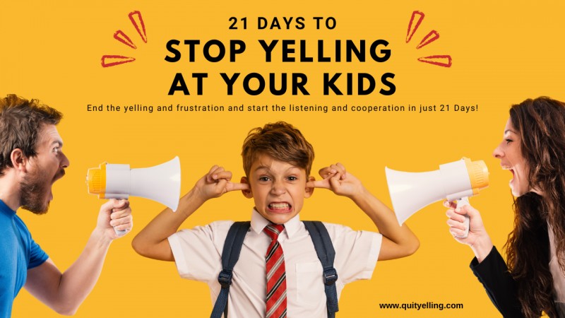 Buy 21 Days to Stop Yelling at Your Kids by Celia Kibler on Selar