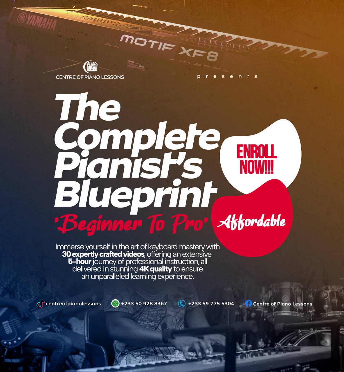 Buy The Complete Pianist's Blueprint: Beginner to Pro by Centre of ...