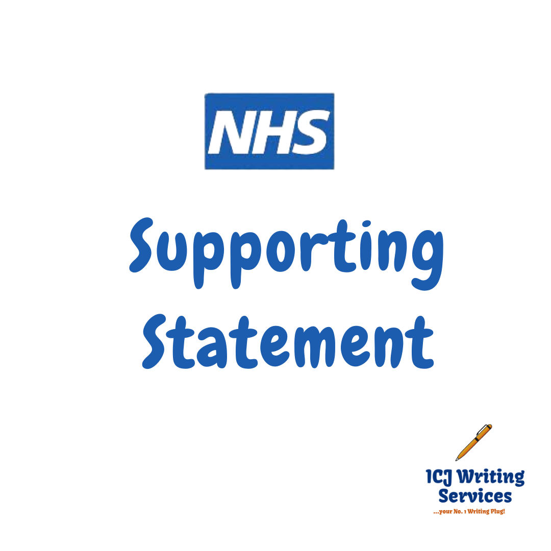 Buy NHS Supporting Statement - Personal Assistant/Admin Team Leader by Chidimma Igbinedion on Selar