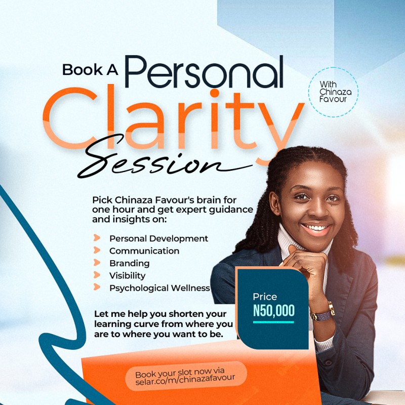 Buy Personal Clarity Session by Chinaza Favour on Selar