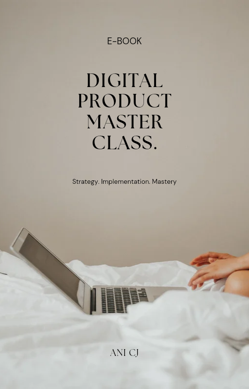 Buy Digital product master class by Chinecherem Ani on Selar