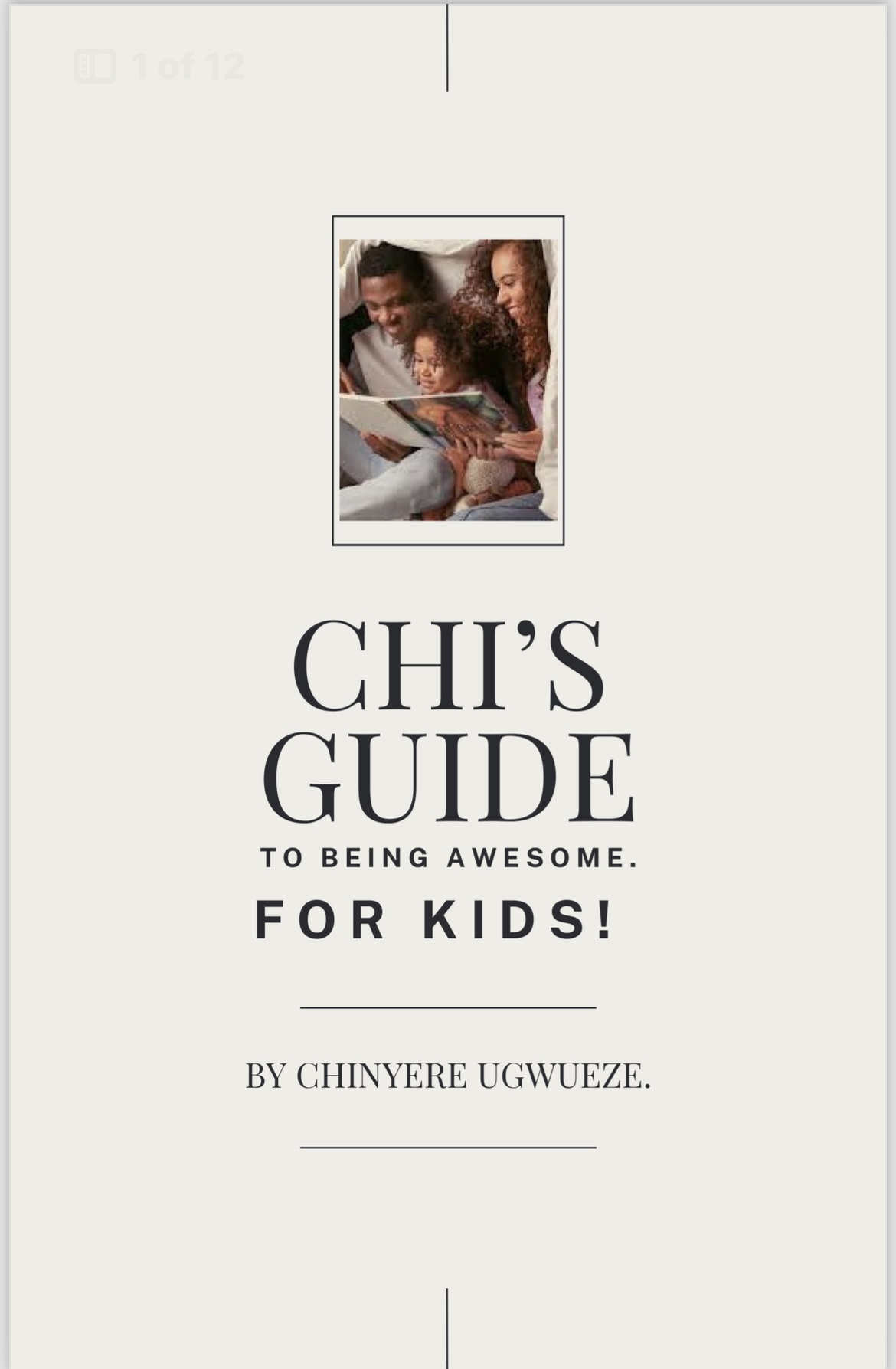 Buy Guide to Being Awesome. by Chinyere Ugwueze on Selar