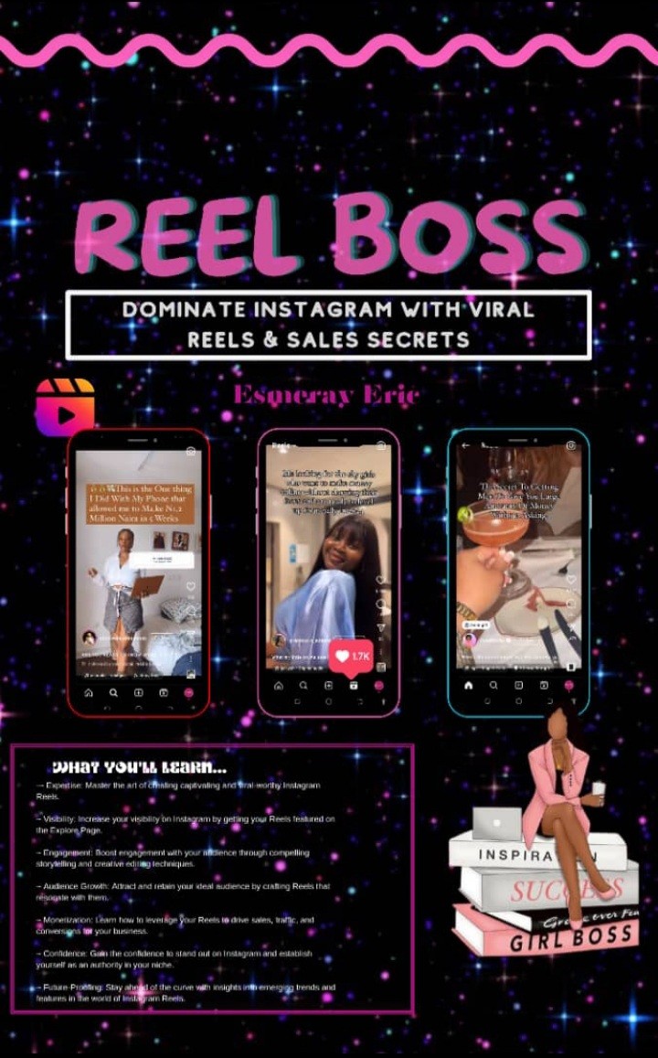 Buy The REEL BOSS E-BOOK by Chioma Emelda on Selar