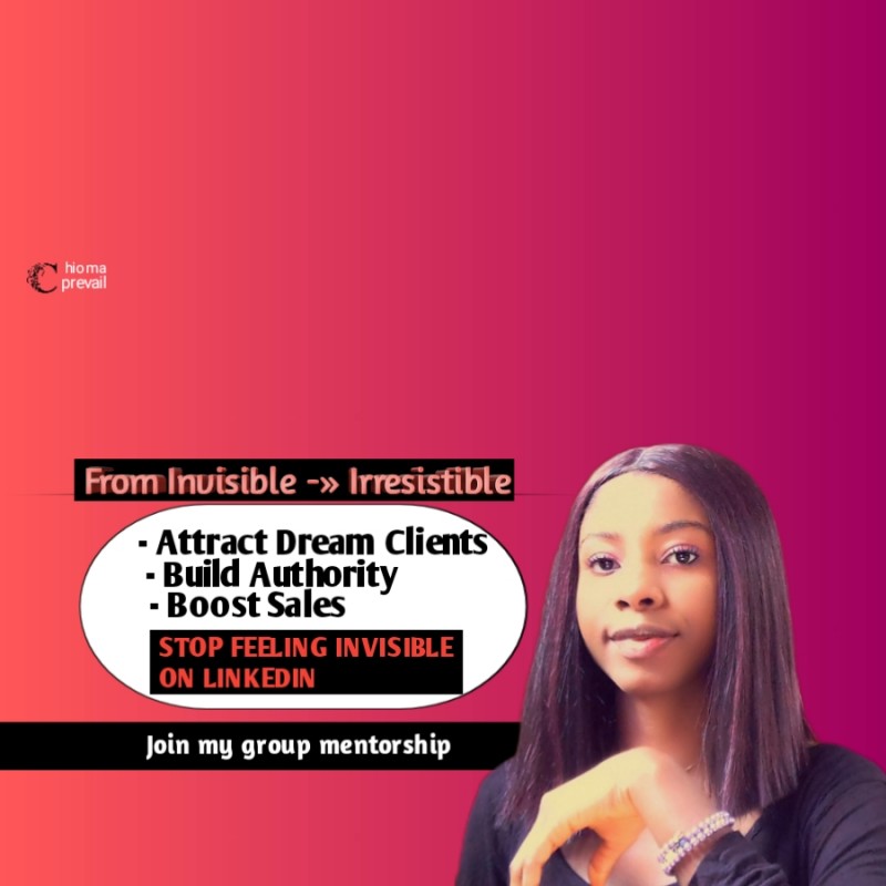 Buy Dominate and Monetize LinkedIn like a Boss (Group Mentorship) by Uko Chioma Prevail on Selar