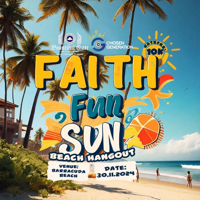 Buy Faith Fun and Sun Beach hangout by Chosen Generation on Selar