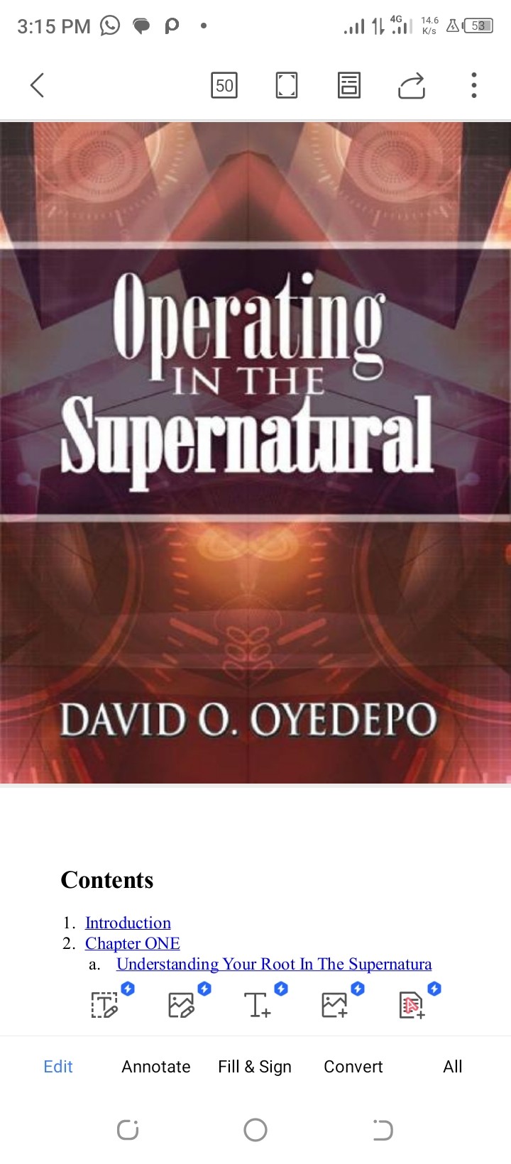 Buy Operating in the Supernatural by Bishop David Oyedepo by Chukwudi ...
