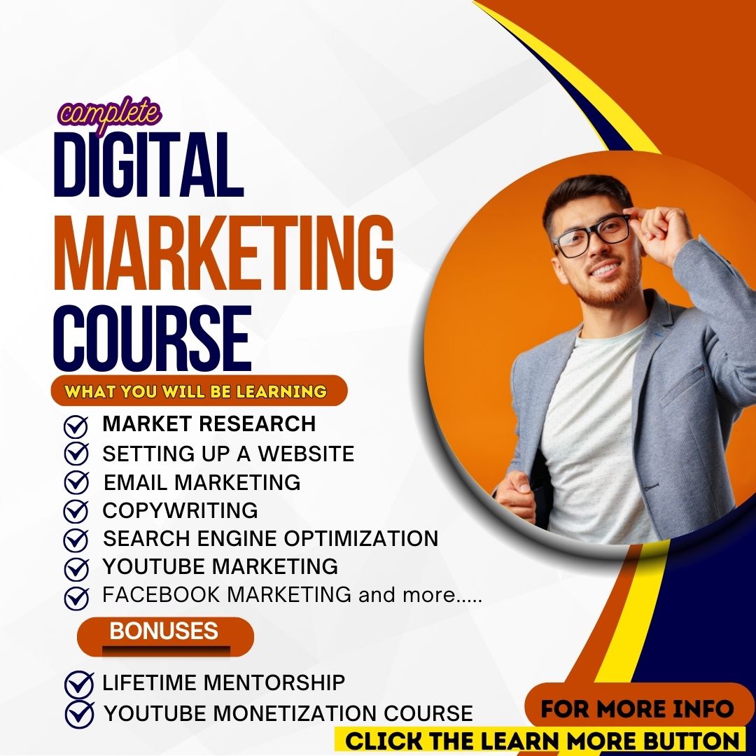Buy THE COMPLETE DIGITAL MARKETING COURSE by Digital Course on Selar