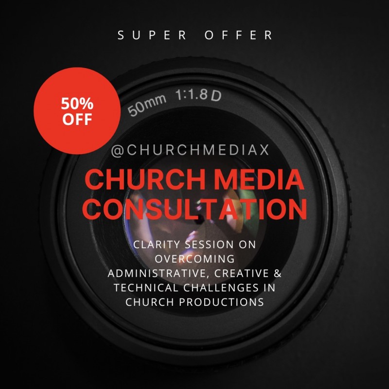 Buy Church Media Consultation (30 mins) by CHURCH MEDIA X on Selar