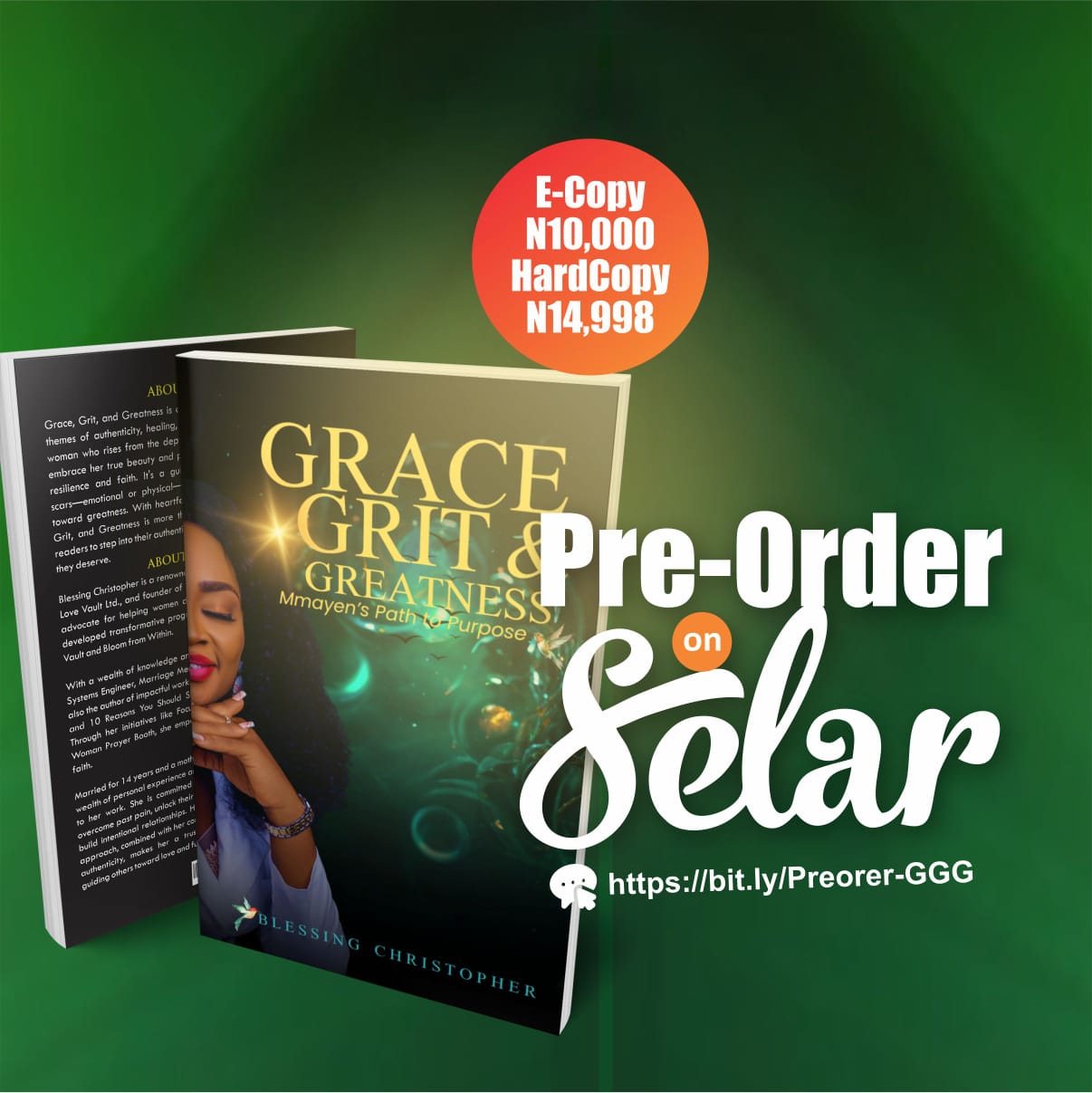 Buy Grace Grit & Greatness: Mmayen's Path to Purpose by Blessing Christopher on Selar