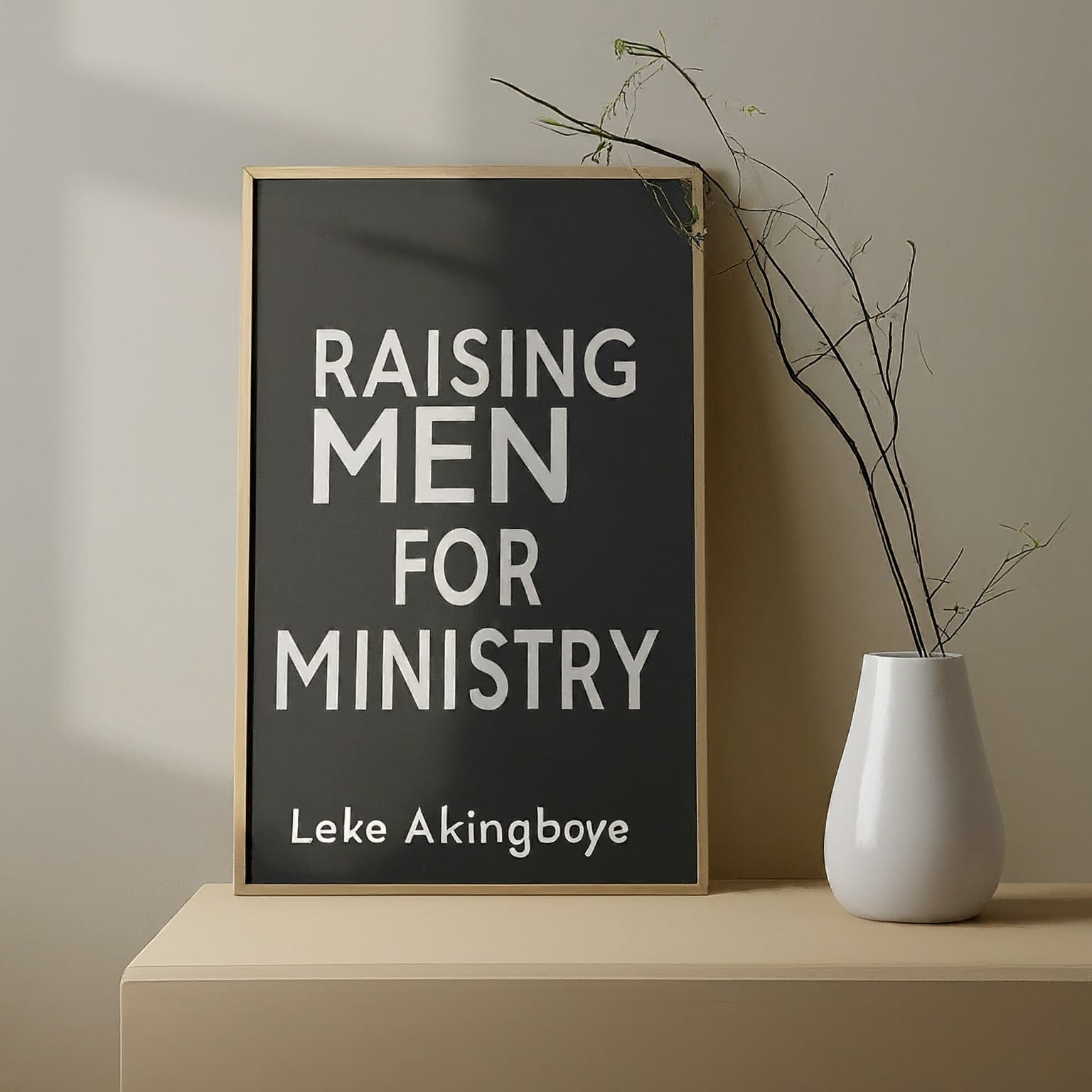 Buy RAISING MEN FOR MINISTRY by Apostle Leke Akingboye by COLLEGE OF ...