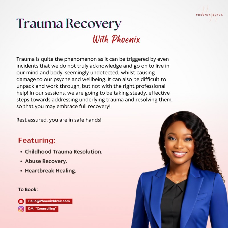 Buy Trauma Recovery Counselling by Comfort Omovre on Selar