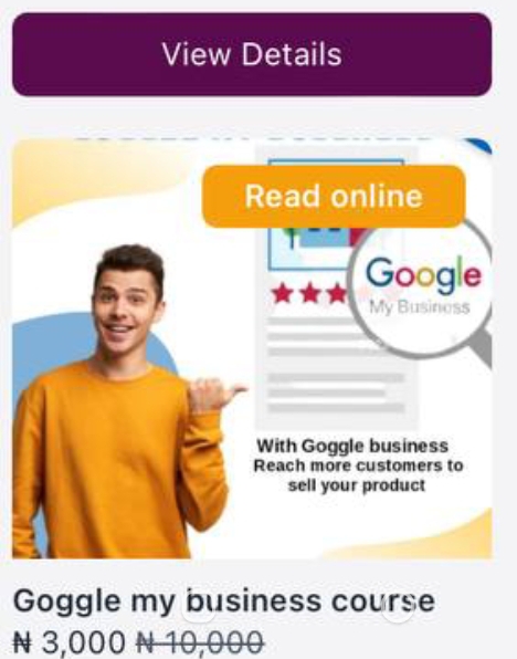 Buy Google my Business course by Comfort Oyekanmi on Selar