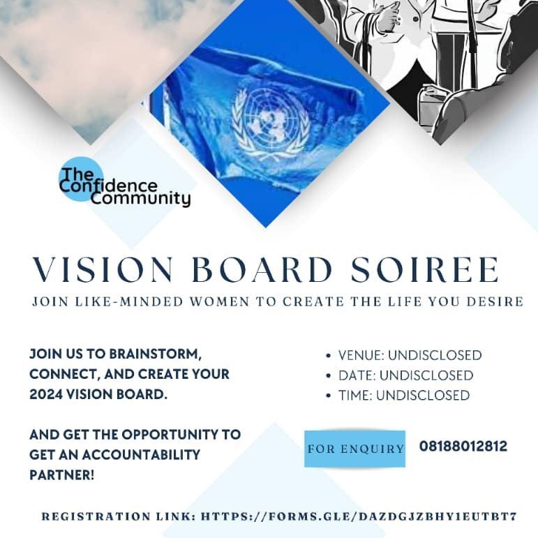 Buy Confidence Community Vision Board Soiree (VIP) by Confidence ...