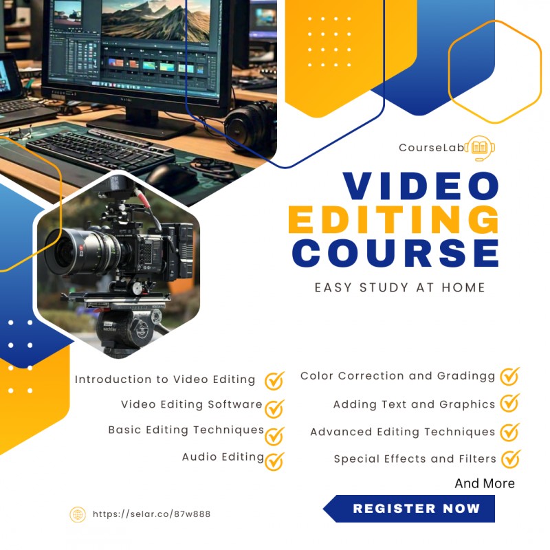 Buy Complete training in video editing by Course Lab on Selar.co