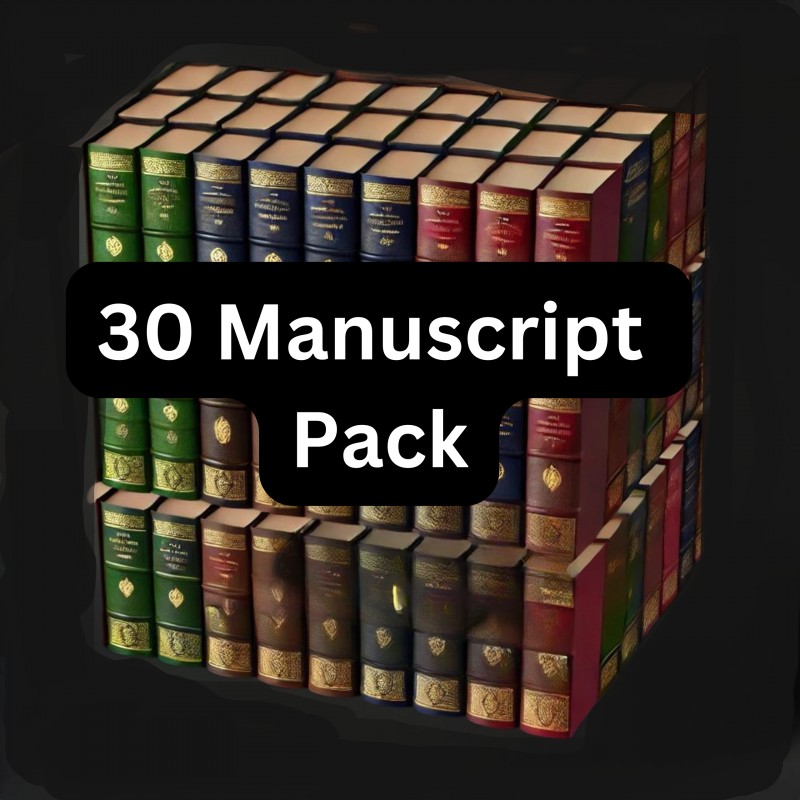Buy 30-Manuscript Pack: Fully-Formatted, Edited, and Ready to Publish ...